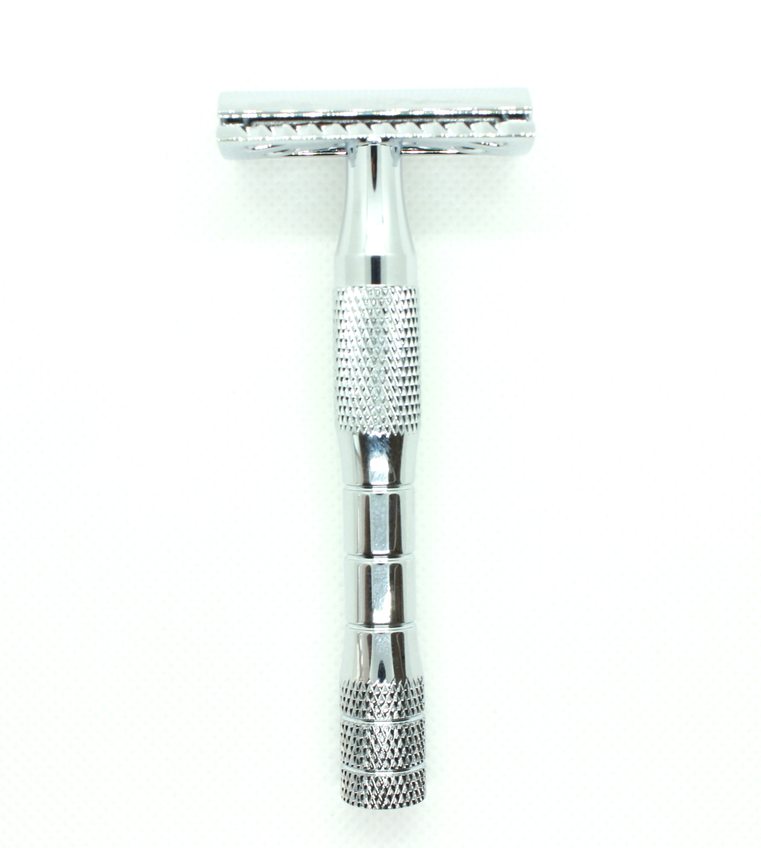 Silver Chrome-Plated Traditional Safety Razor - Shave.net